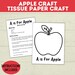 Apple Craft for Kids | Kids Craft | Preschool Craft | Toddler Craft ...
