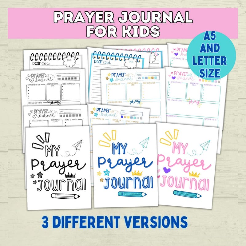 Prayer Journal - Etsy