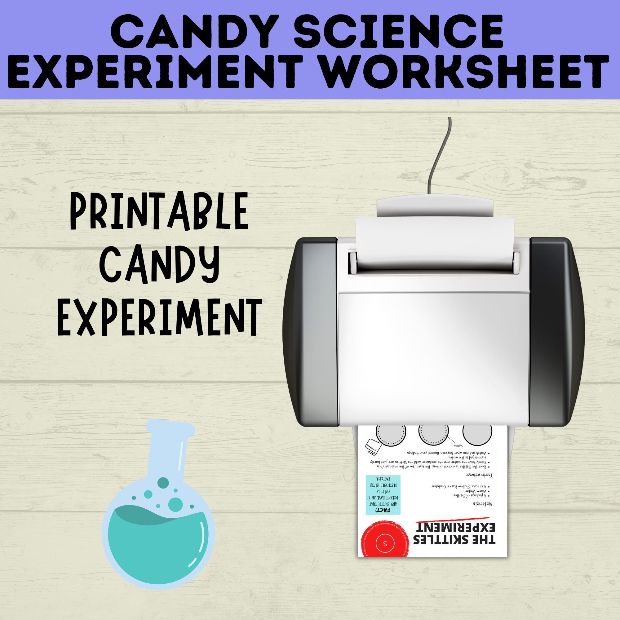 Candy Science Experiment for Kids | Scientific Method | Skittles ...