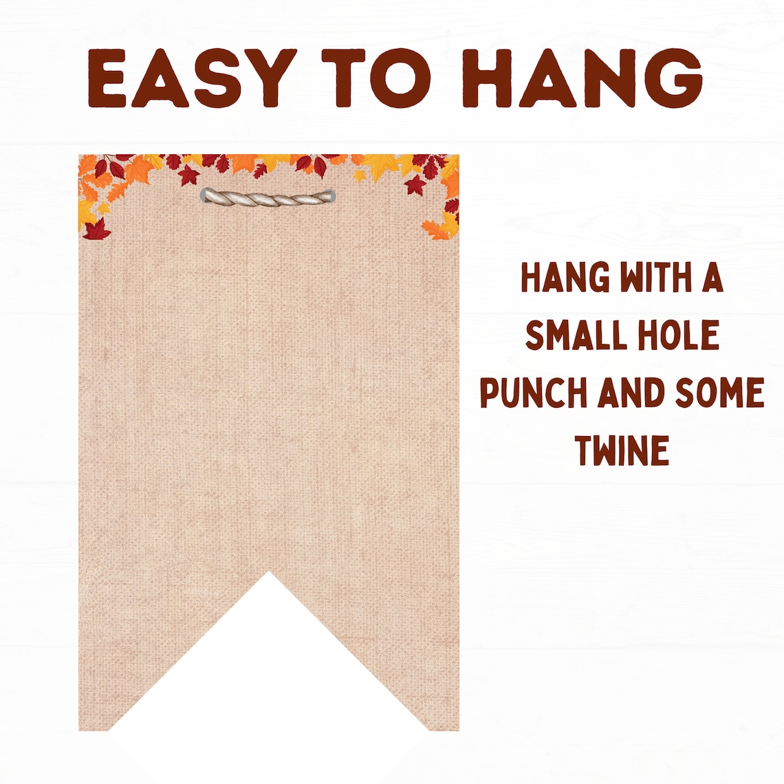 Happy Thanksgiving Banner Printable | Thanksgiving Banner File | Fall ...