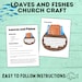 Bread of Life | Loaves and Fishes Craft for Sunday School | Jesus Craft ...