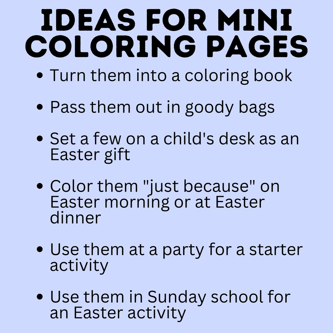 Easter Mini Coloring Pages for Kids Easter Crafts Kids Coloring Pages ...