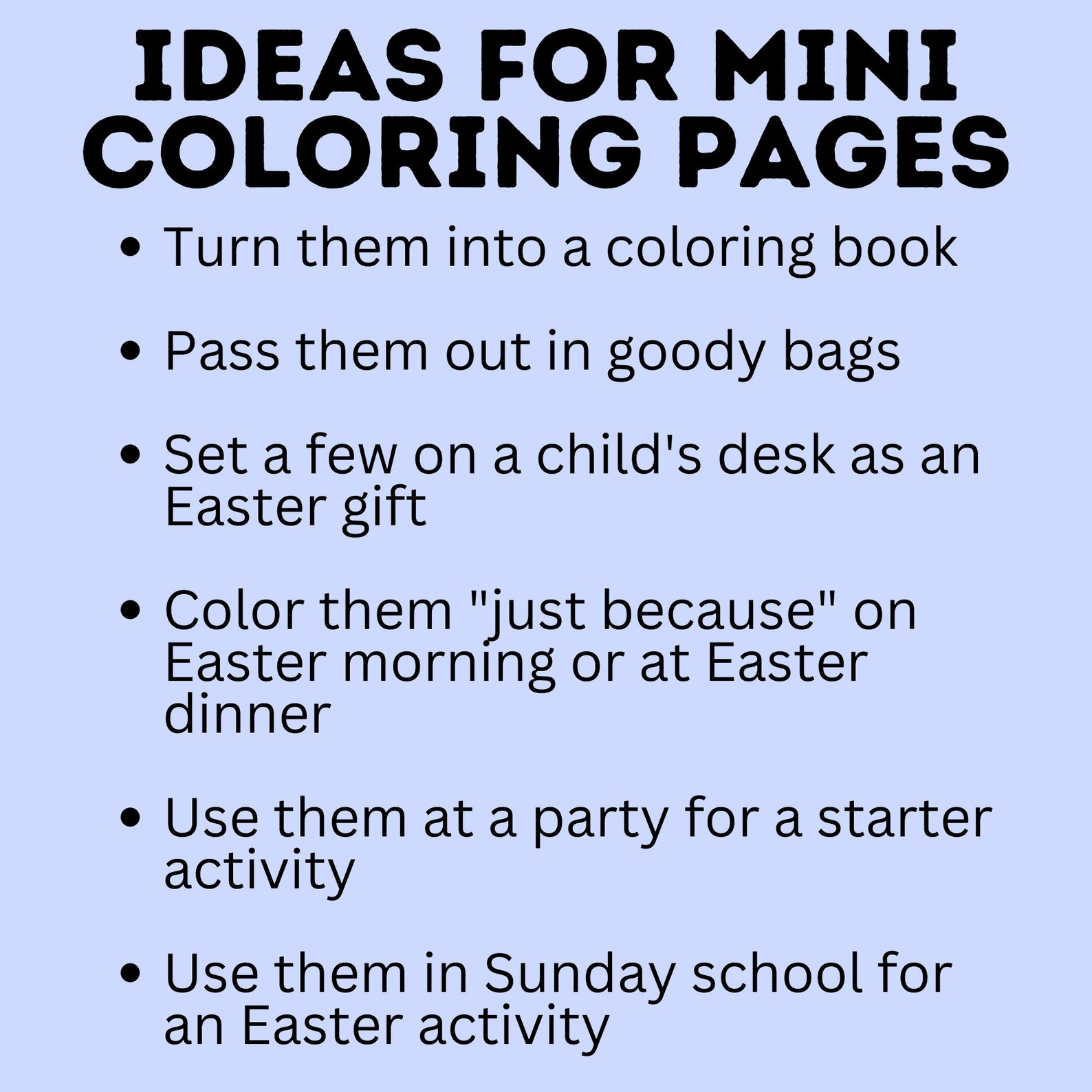 Easter Mini Coloring Pages for Kids | Easter Crafts | Kids Coloring ...