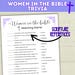 Women in the Bible Trivia Quiz | Bible Quiz | Bible Trivia | Trivia ...