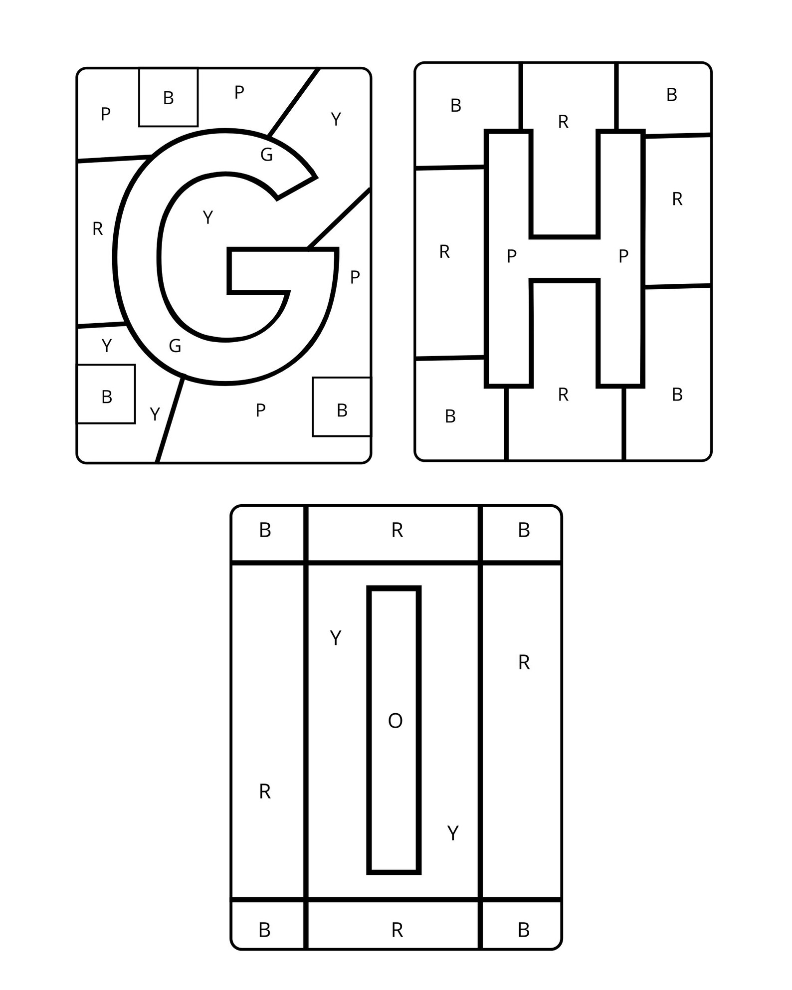 Alphabet Paint by Letter | Alphabet Paint by Number | Preschool ...