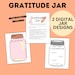 Gratitude Jar for Kids, Thankful Activity, Thanksgiving, Prompts, PDF ...