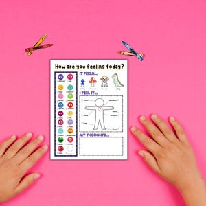Feelings Chart | Mood Tracker | How Are You Feeling? | Mood Chart ...