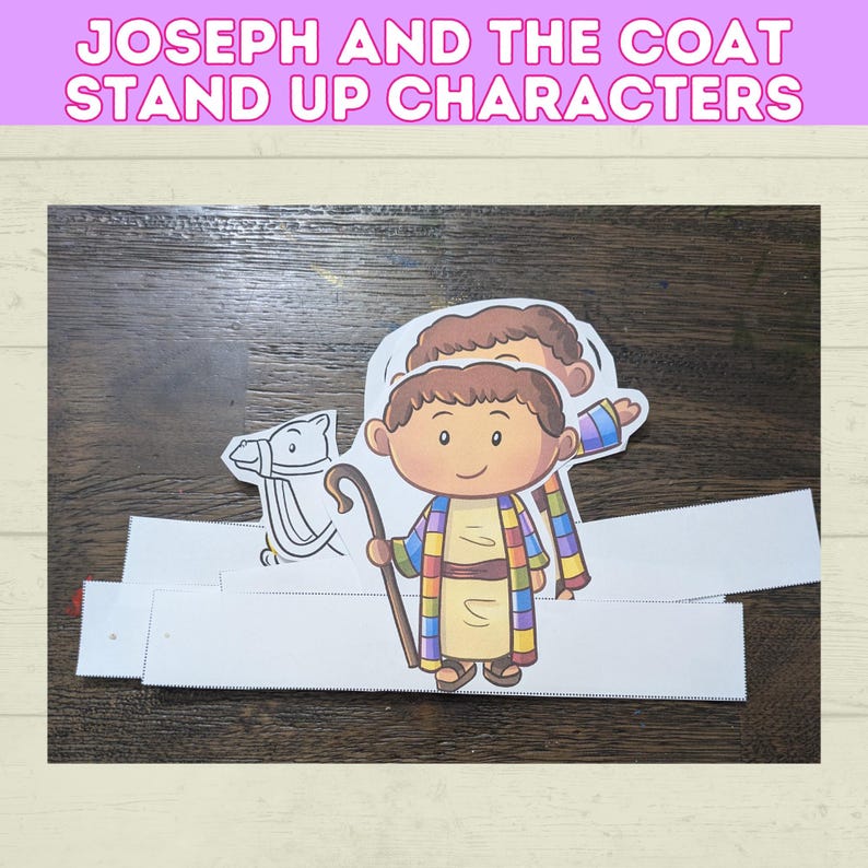 Joseph Bible Story Craft for Kids, Sunday School, Kids Ministry ...