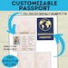 Customizable Passport | Design Your Own Passport | Passport Craft ...