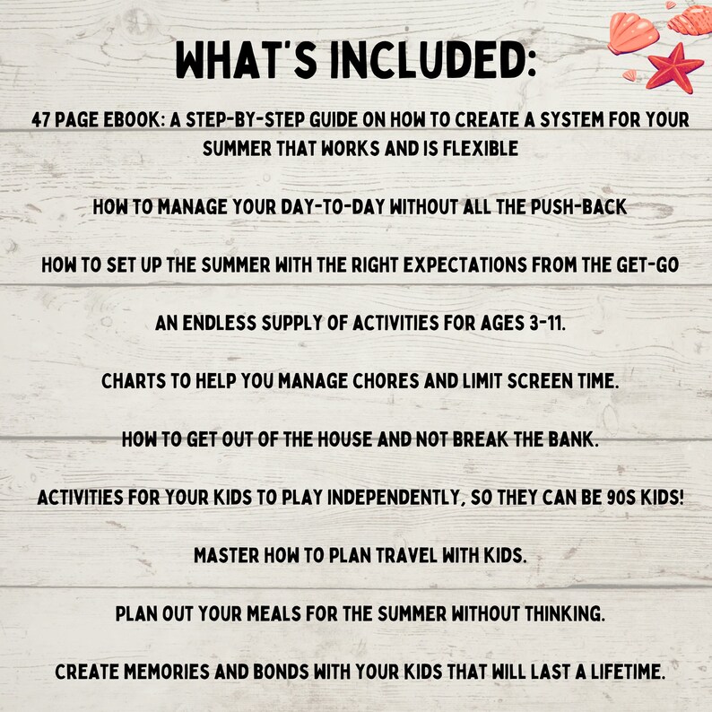 Summer Schedule | Summer Planner | Summer Bundle | Summer Games | the ...