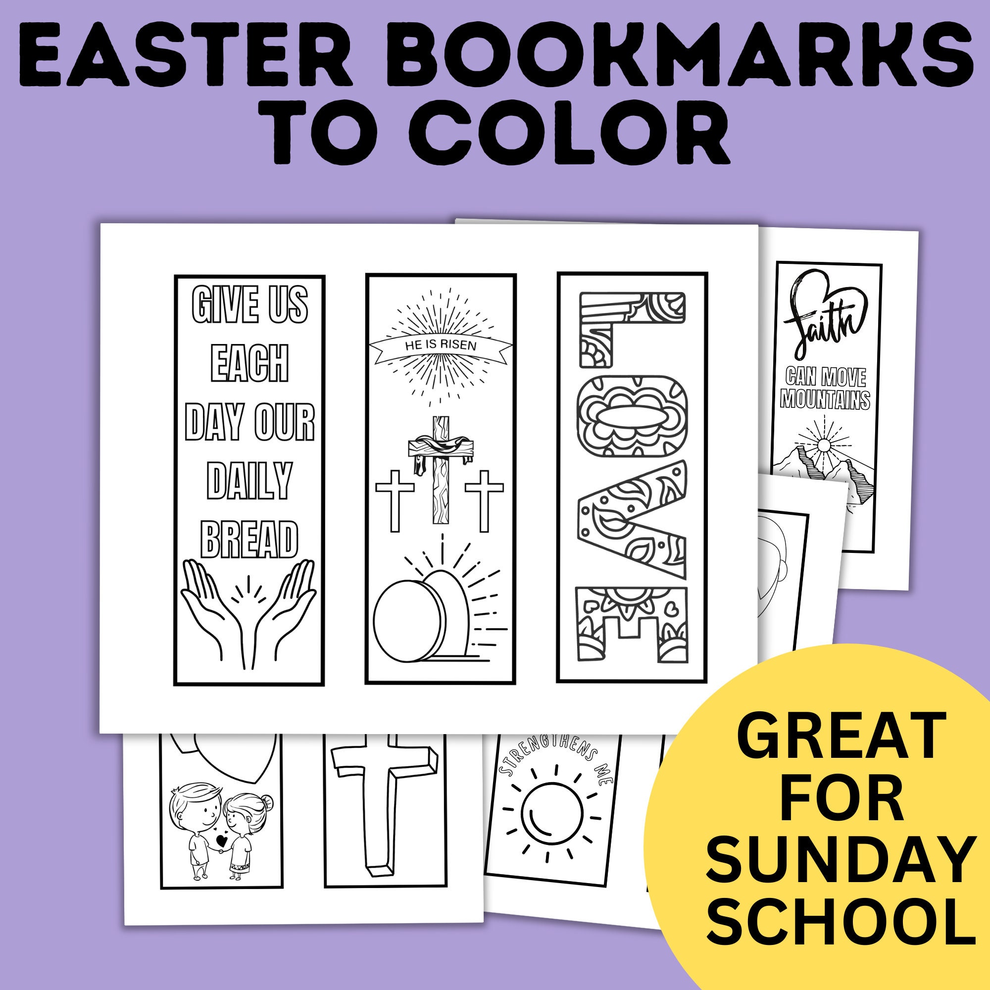 Christ Coloring Bookmarks Christ Bookmarks Christ Coloring Pages Easter ...