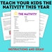 The Nativity Scene for Kids | the Nativity Skit | Nativity Script | Act ...