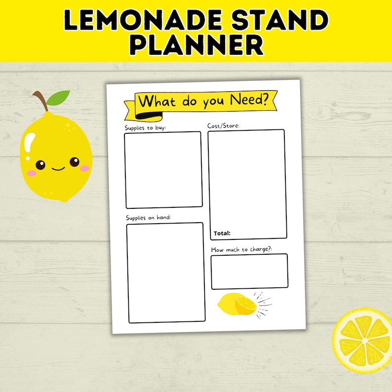 DIY Lemonade Stand | How to Make and Plan a Lemonade Stand With Kids ...