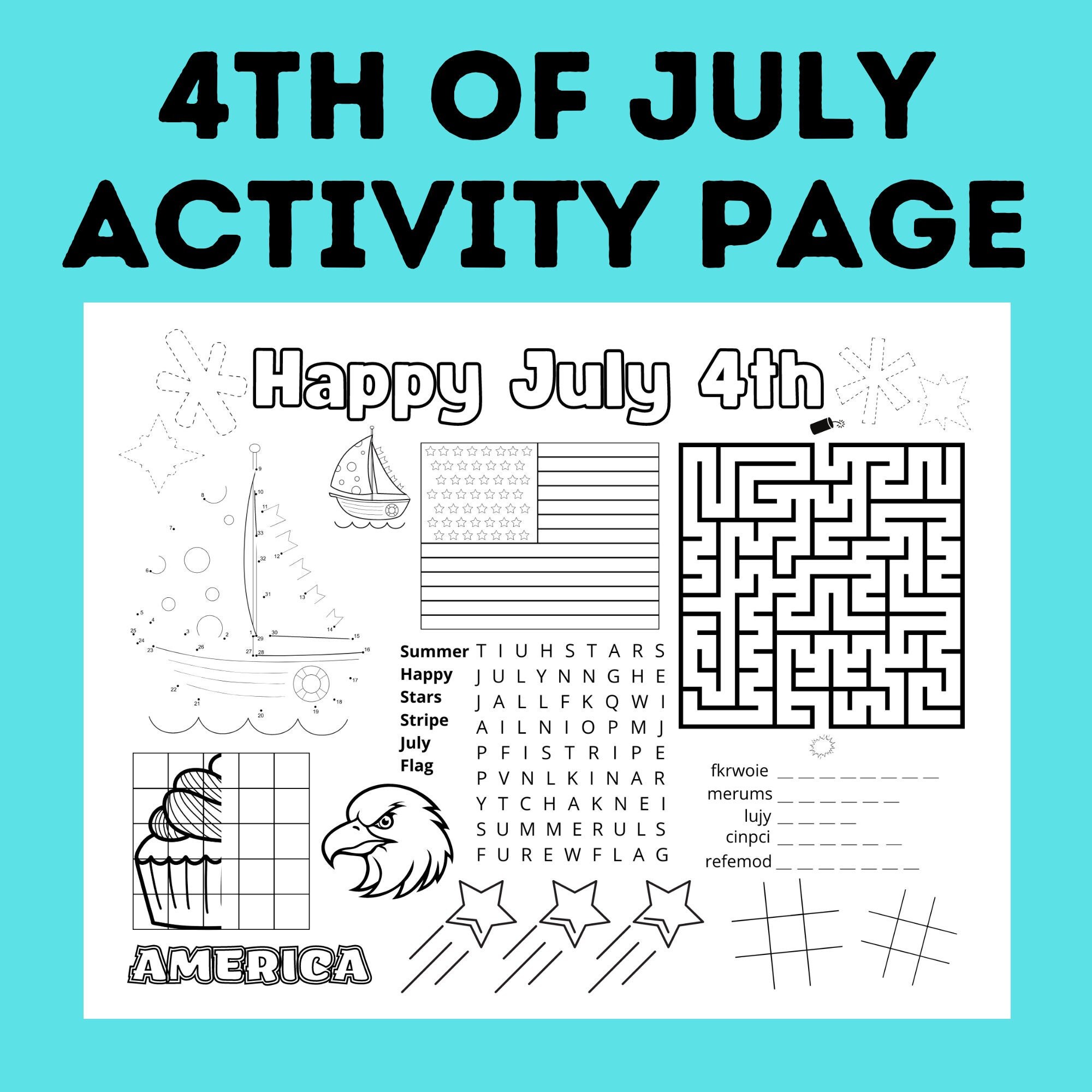 4th Of July Activity Page For Kids 4th Of July Activities For Kids Kids 4th-of-july-activity-page-for-kids-4th-of-july-activities-for-kids-kids