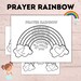 Prayer Rainbow | Prayer Craft | Prayer Activity | Prayer Worksheets ...