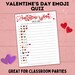 Printable Valentine's Day Emoji Quiz | Valentine's Day Games ...