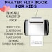 Prayer Craft | Prayer Flip Book | Prayer Activity | Prayer Printables ...