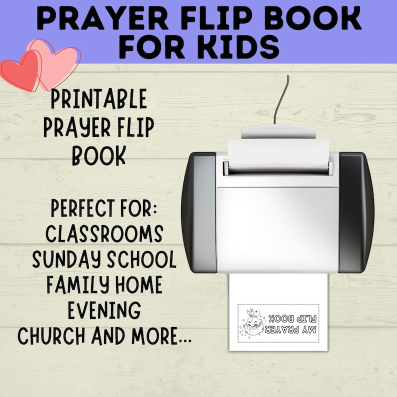 Prayer Craft | Prayer Flip Book | Prayer Activity | Prayer Printables ...