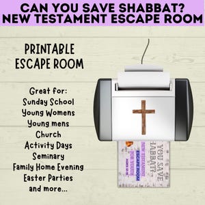 Bible Escape Room | New Testament Escape Room for Youth | Youth Games ...