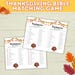 Thanksgiving Bible Match Game Printable for Kids and Adults | Digital ...