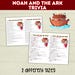 Noah's Ark Trivia Game Printable Old Testament Activity, Sunday School ...