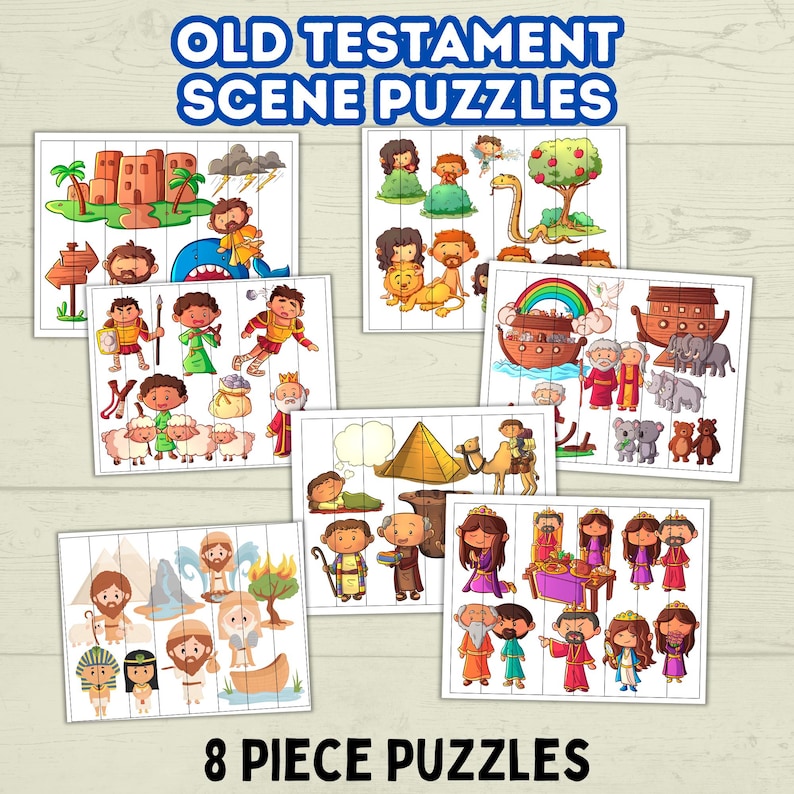 Bible Characters, Old Testament Activity, Fine Motor Skills, Religious ...