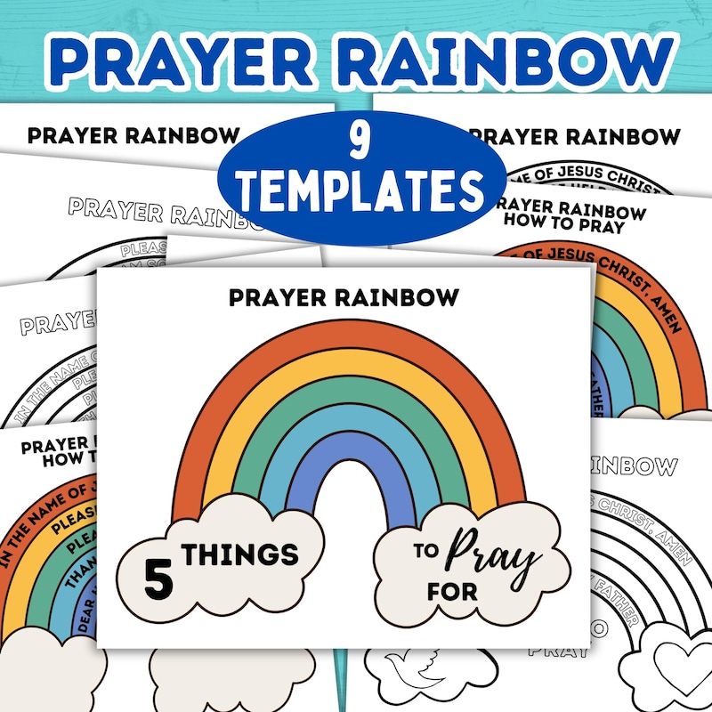Rainbow Colouring Sheets - Etsy UK
