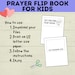 Prayer Craft | Prayer Flip Book | Prayer Activity | Prayer Printables ...