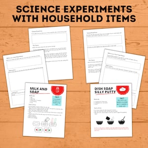 Kids Science Experiments | Kids STEM | Science Experiment Printables ...