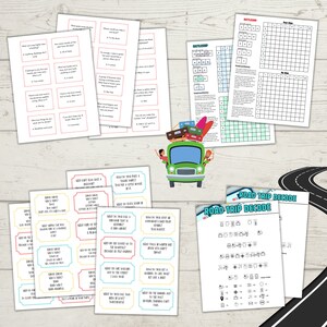 Road Trip Games Road Trip Bundle Road Trip Printables for Kids Kids ...