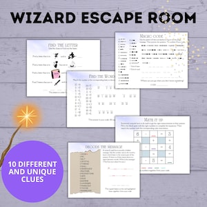 Wizard Escape Room for Kids 8-13 | Kids Escape Room | Digital Escape ...