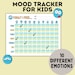 Kid's Mood Tracker | Track Mood | Mood Calendar | Mood Chart | Emotions ...
