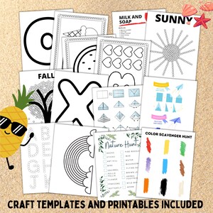 The Ultimate Summer Activities for Kids Binder | 60 Kids Activities to ...