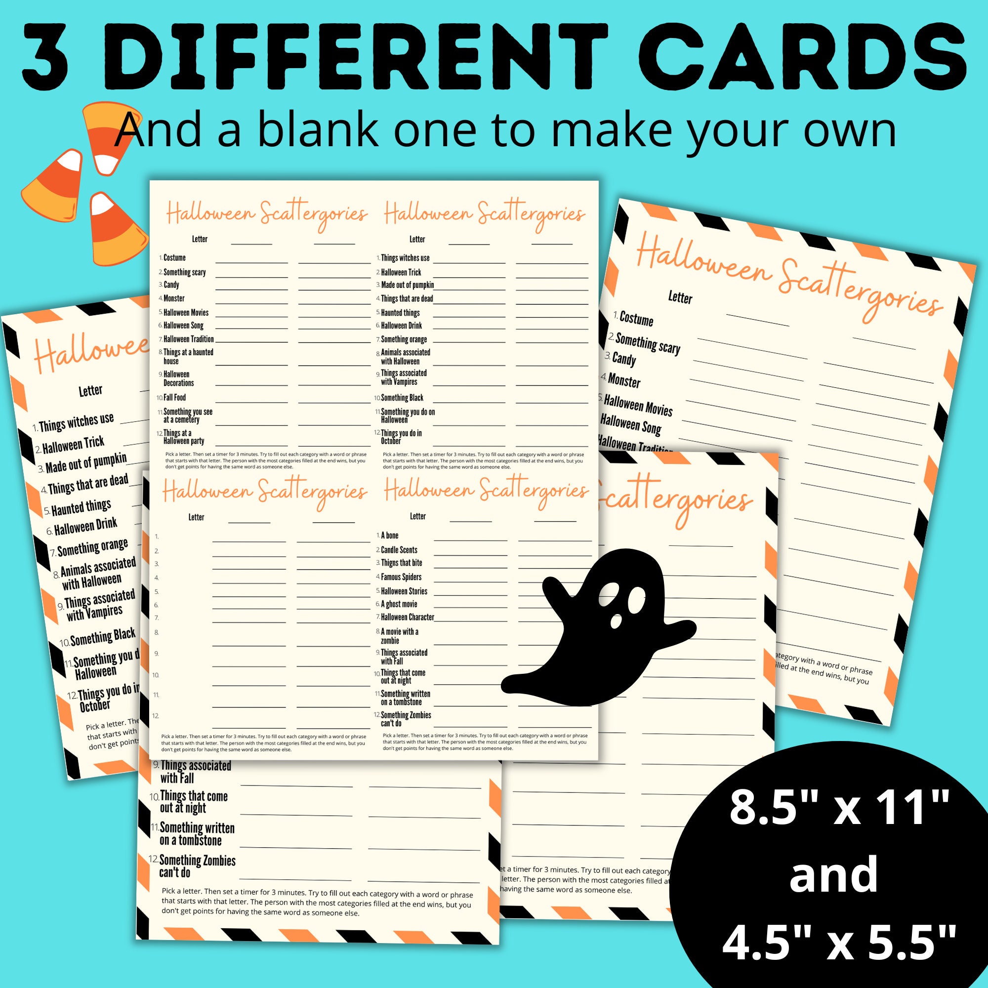 Halloween Games | Party Games | Halloween Printables | Kids Printables ...