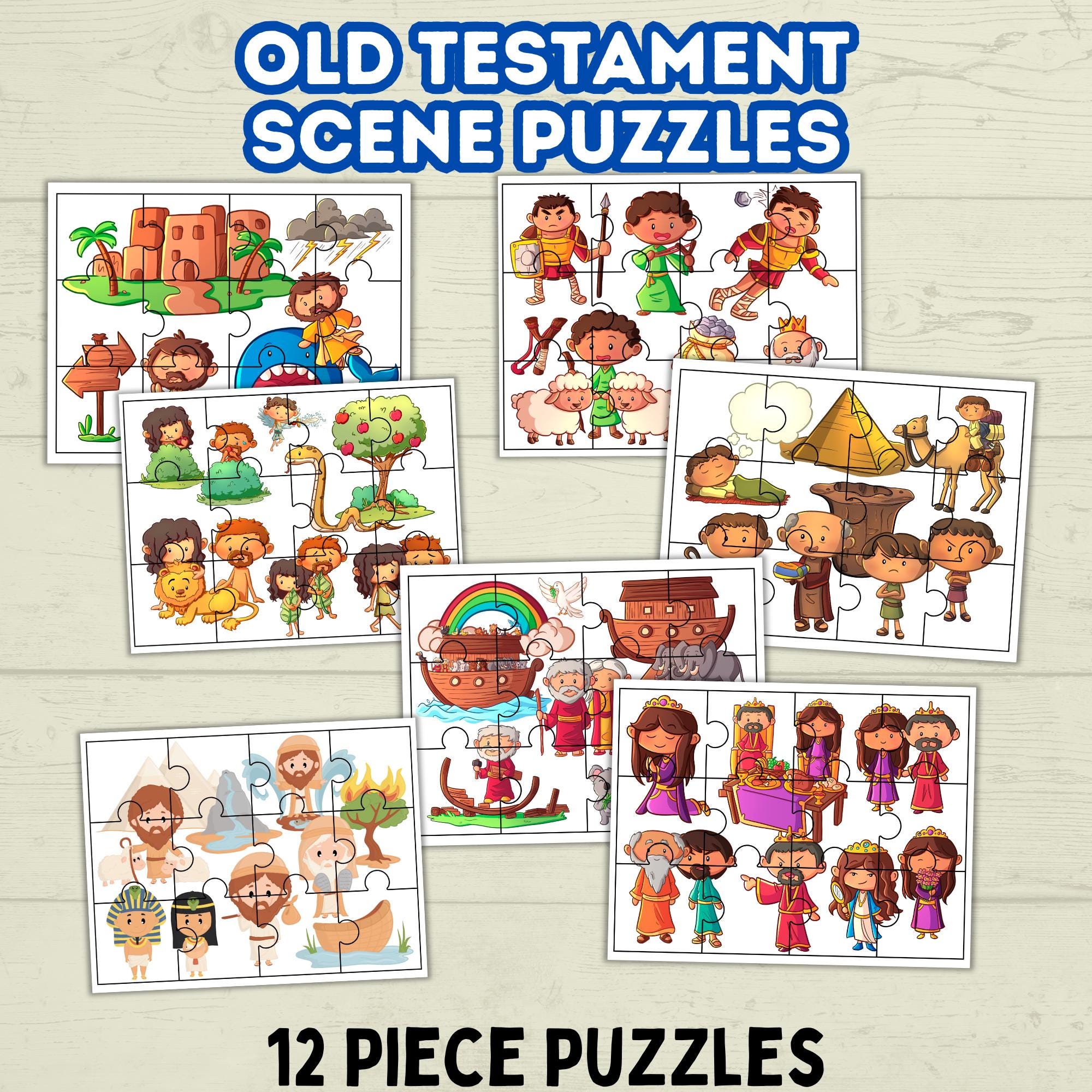 Bible Characters, Old Testament Activity, Fine Motor Skills, Religious ...