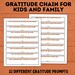 Gratitude Chain Craft | Gratitude Chain Activity | Gratitude Chain With ...