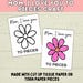 Mother's Day Craft Printable: I Love You to Pieces Card (PDF) - Etsy