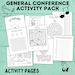 General Conference Activity Pack for Kids | Activity Pages for Kids ...