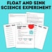 Float and Sink Science Experiment for Kids | Science Activities | STEM ...