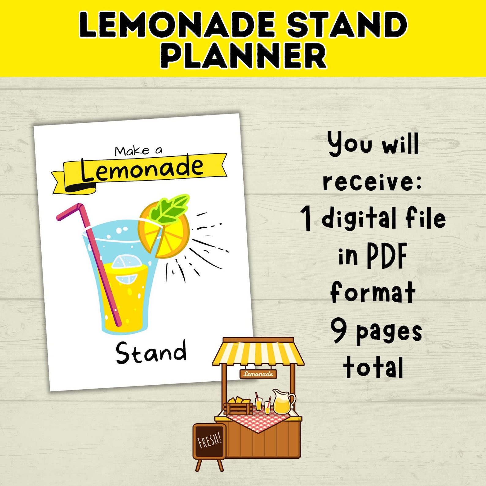 DIY Lemonade Stand | How to Make and Plan a Lemonade Stand With Kids ...