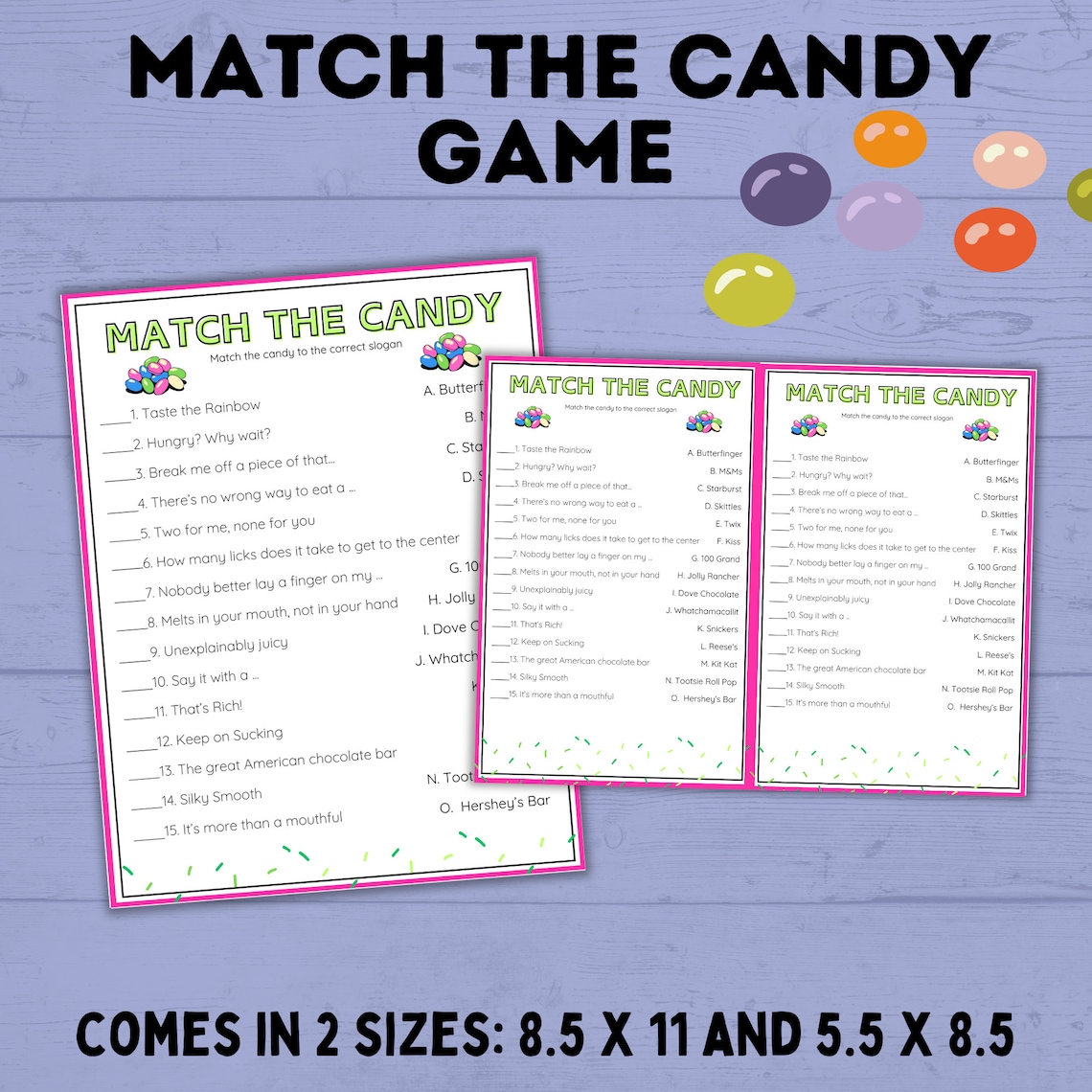 Match the Candy Game for Kids | Kids Games | Kids Activities ...