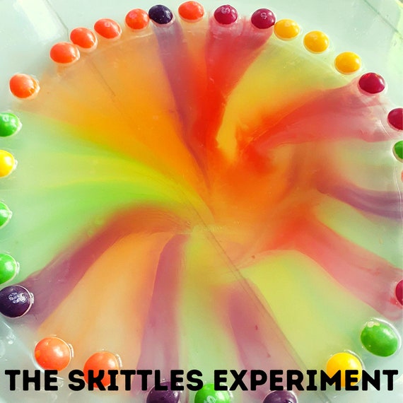 Skittles Experiment Candy Science For Kids Skittles Experiment