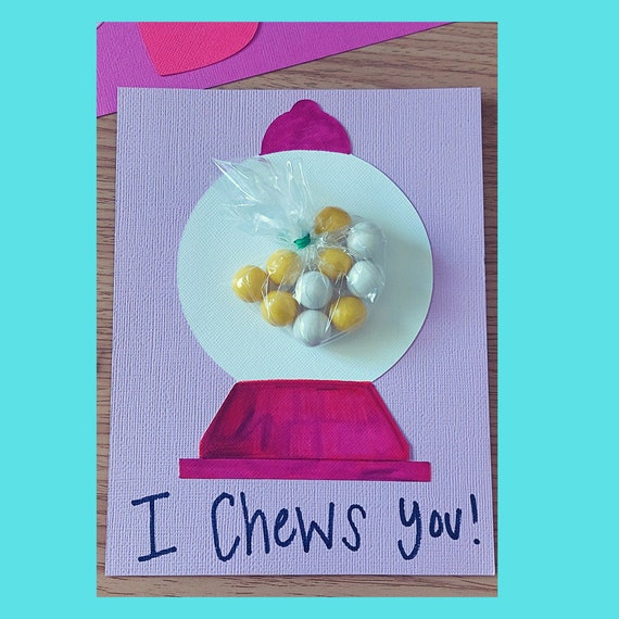Valentine's Day Craft for Kids I Chews You Craft - Etsy