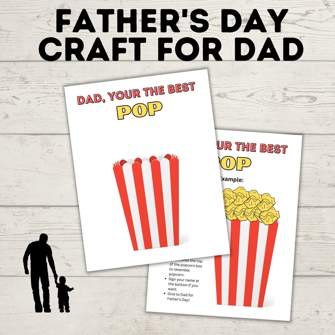 Father's Day Craft for Dad | Kids Craft | Toddler Craft | Preschool ...