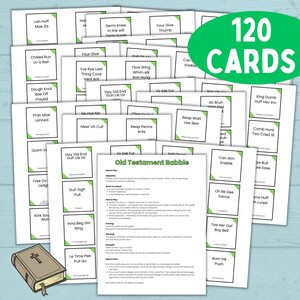 Old Testament Bible Church Game, Teen Youth Group Game, Come Follow Me ...