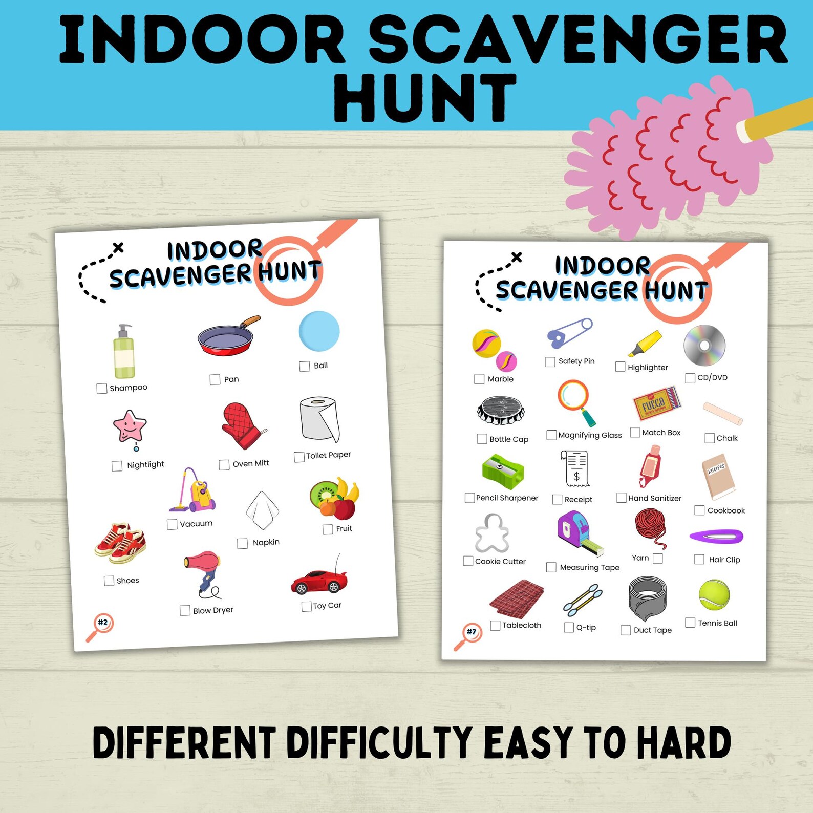 Indoor Scavenger Hunt | Winter Activities | Indoor Kids Activities ...
