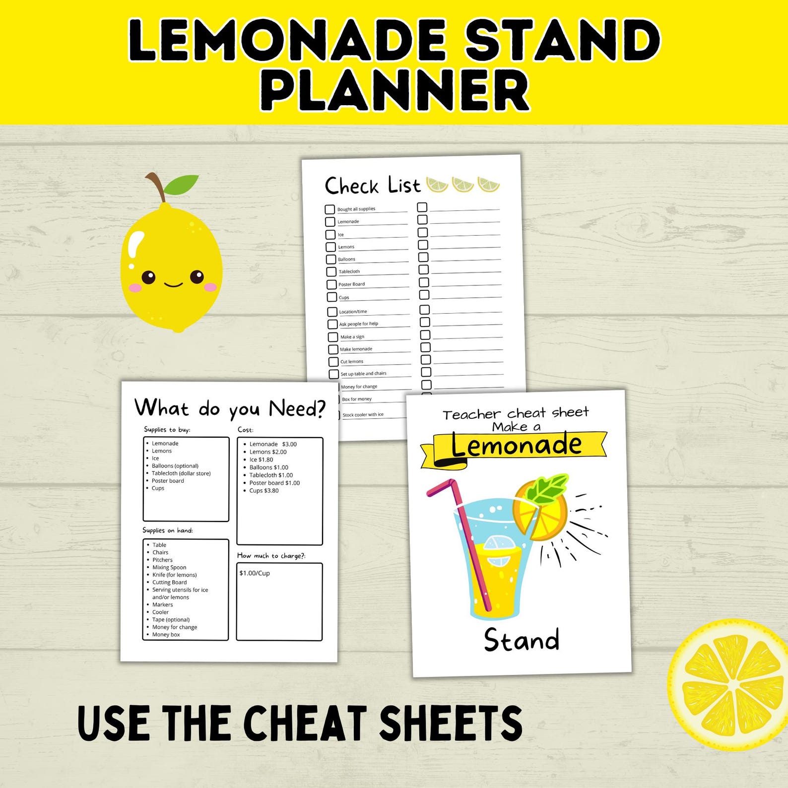 DIY Lemonade Stand | How to Make and Plan a Lemonade Stand With Kids ...