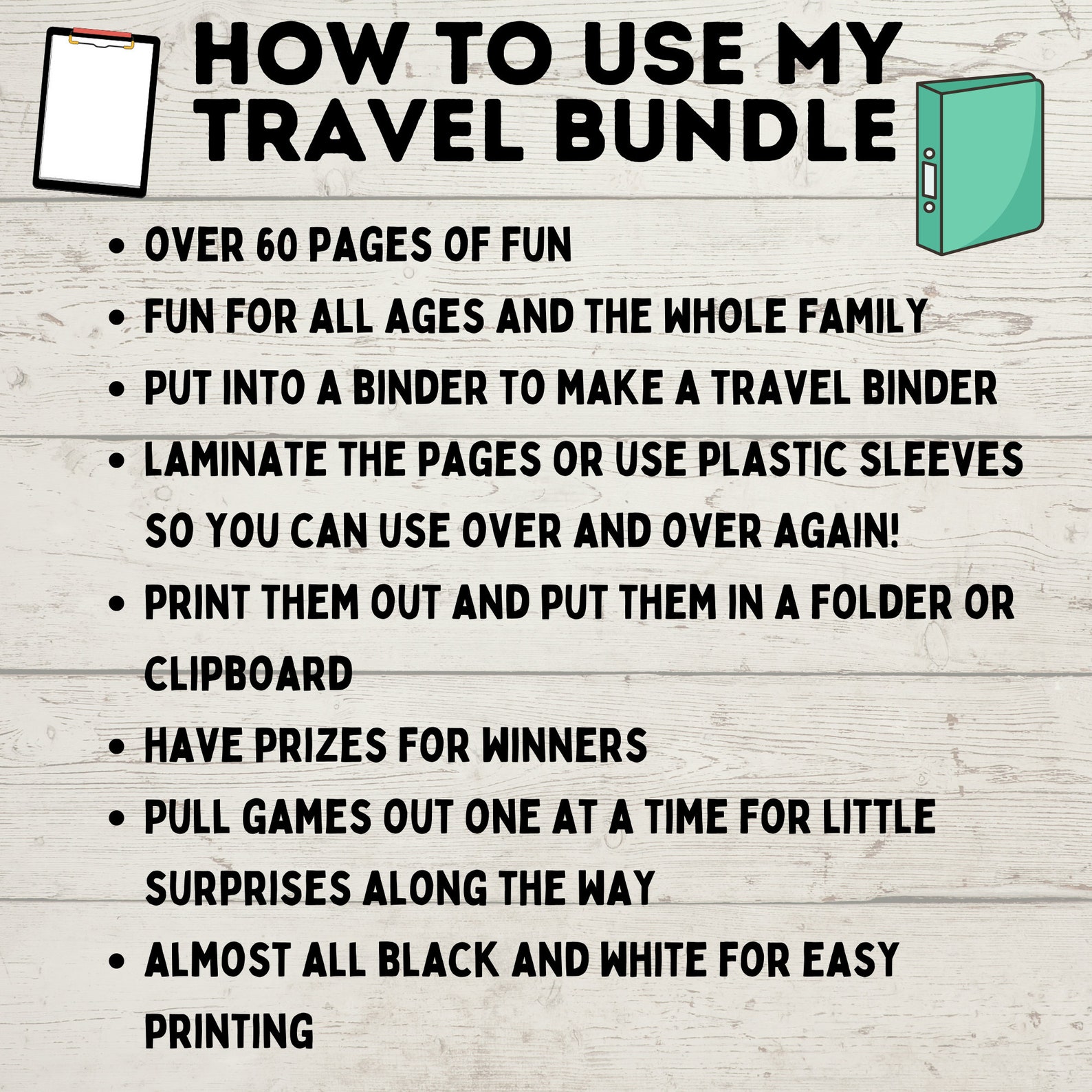 Road Trip Games | Ultimate Travel Bundle for Kids and Family | Travel ...