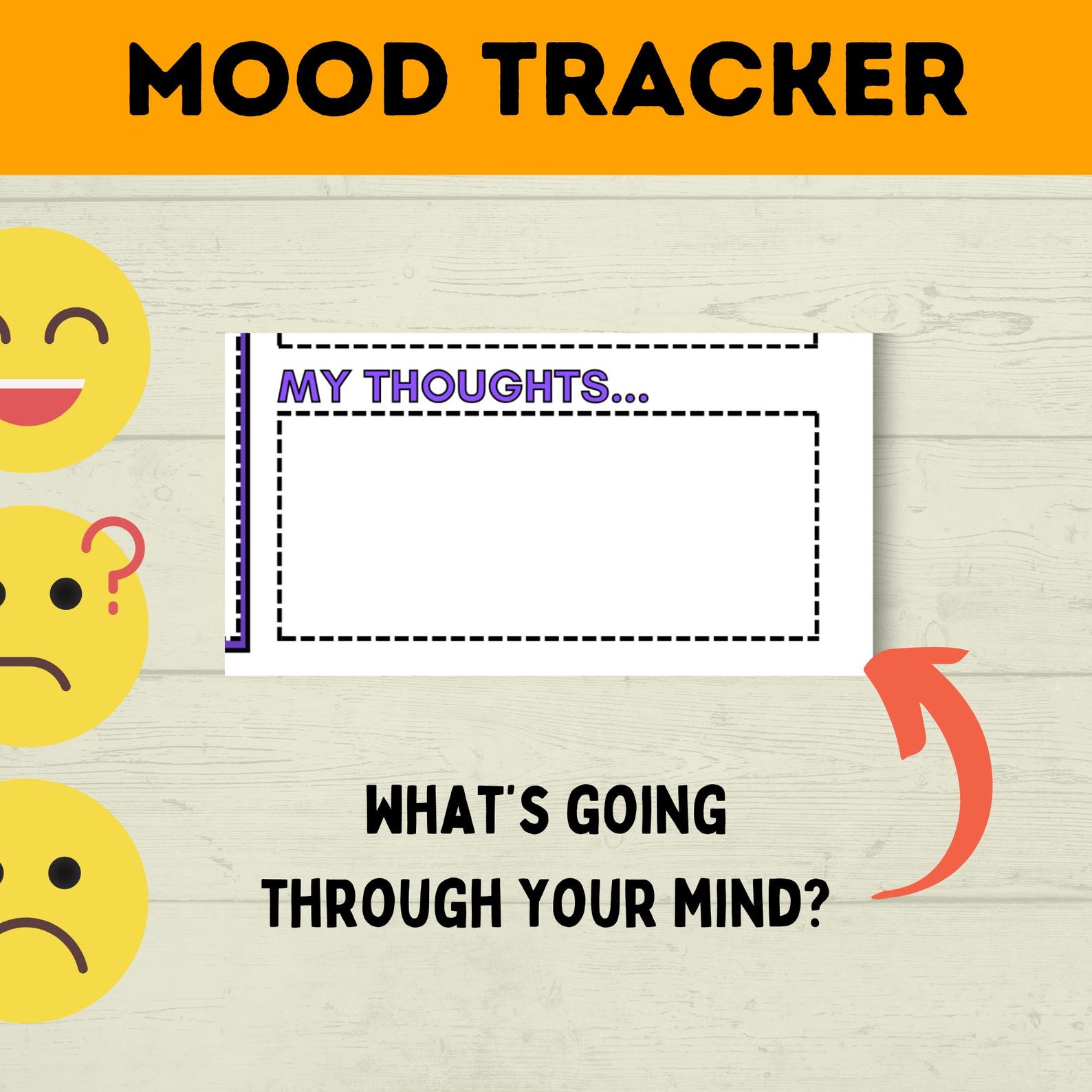 Feelings Chart | Mood Tracker | How Are You Feeling? | Mood Chart ...