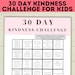 Kindness Challenge for Kids | Kids Challenge | Kids Printables | Kids ...